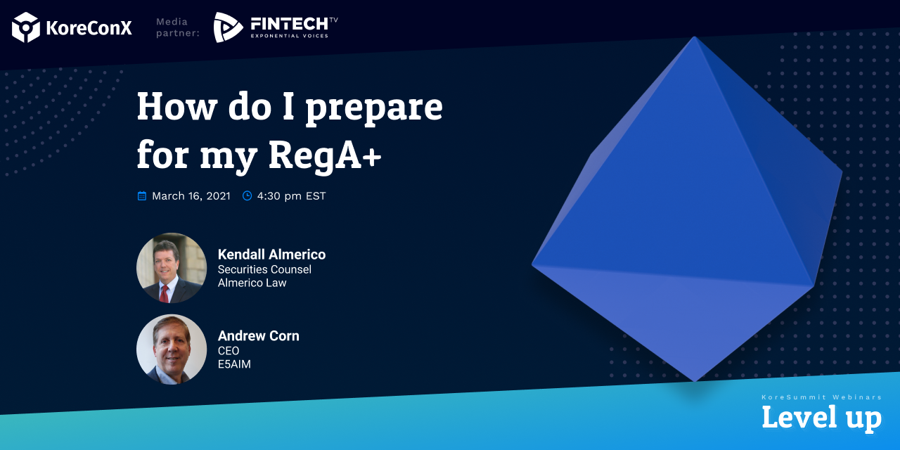 How do I prepare for my RegA+ - KoreConX all-in-one platform